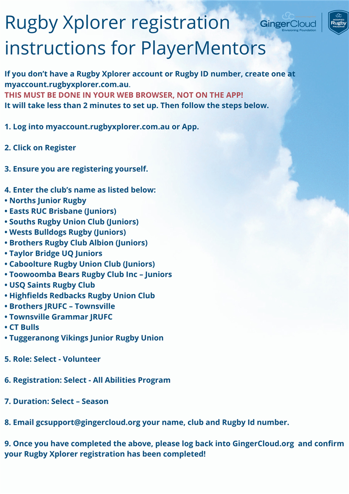 GingerCloud Foundation Modified Rugby Program (MRP)⁉️How to register ...